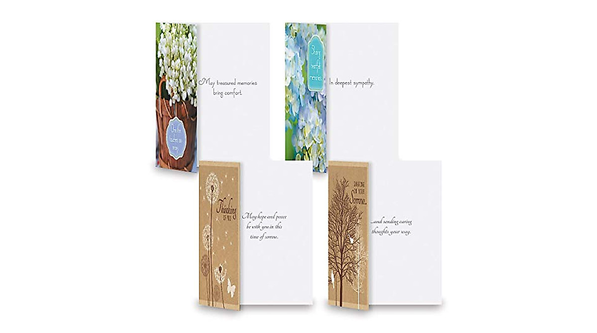 Sympathy Greeting Card Value Pack - Set of 40