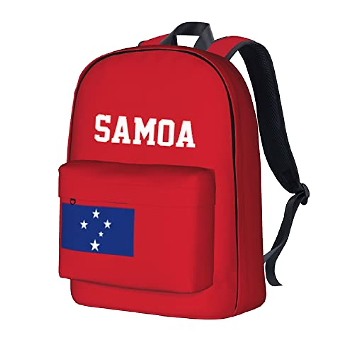 Samoa Flag Samoans Backpack Travel School Bookbags Shoulder Laptop Daypack College Soccer Bag For Womens Mens Boys Girls