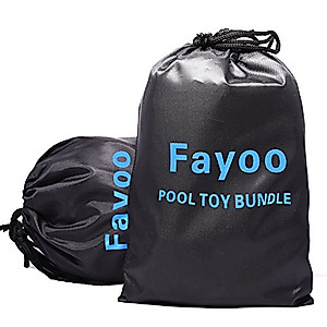 Fayoo 23 Pack Underwater Swimming/Diving Pool Toys Diving Rings(4 Pcs), Toypedo Bandits(4 Pcs), Diving Sticks(3 Pcs) with Under Water Treasures (12 Pcs) Gift Set Bundle