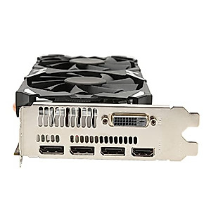 AMD Radeon RX 580 8GB GDDR5 256bit Gaming Graphics Card 8K 7000MHz 16 PCI Express 3.0 Video Card with Dual Cooling Fans, DP/HDML/DVI (2048SP Versions)