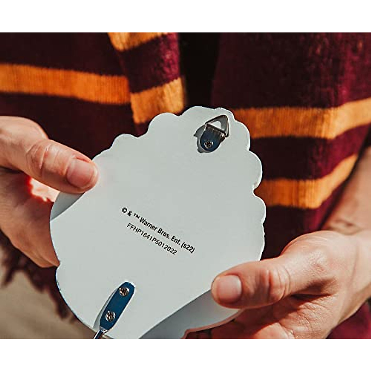 Harry Potter Icons Die-Cut Coat Hanger Wall Hooks, Set of 3 | Ready To Mount Decor, Storage Rack Organizer For Hanging Jackets, Hats, Purses