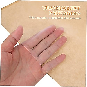 EXCEART 150 Pcs Packing Bag Single Flower Wrapping Bags Florist Wrapping Bag Bouquets Wrap Bags Floral Bouquet Gift Packaging Flower Arrangement Bag Wedding Vintage Paper Birthday Present