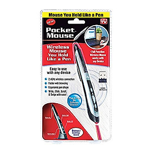 Mouse Pen/Stylus Blk/Slv