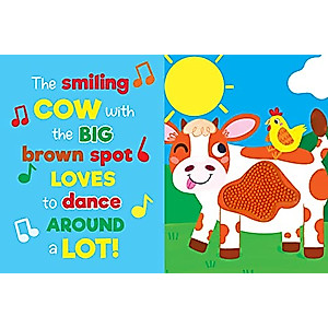 Funny Farm Animals - Silicone Touch and Feel Board Book - Sensory Board Book