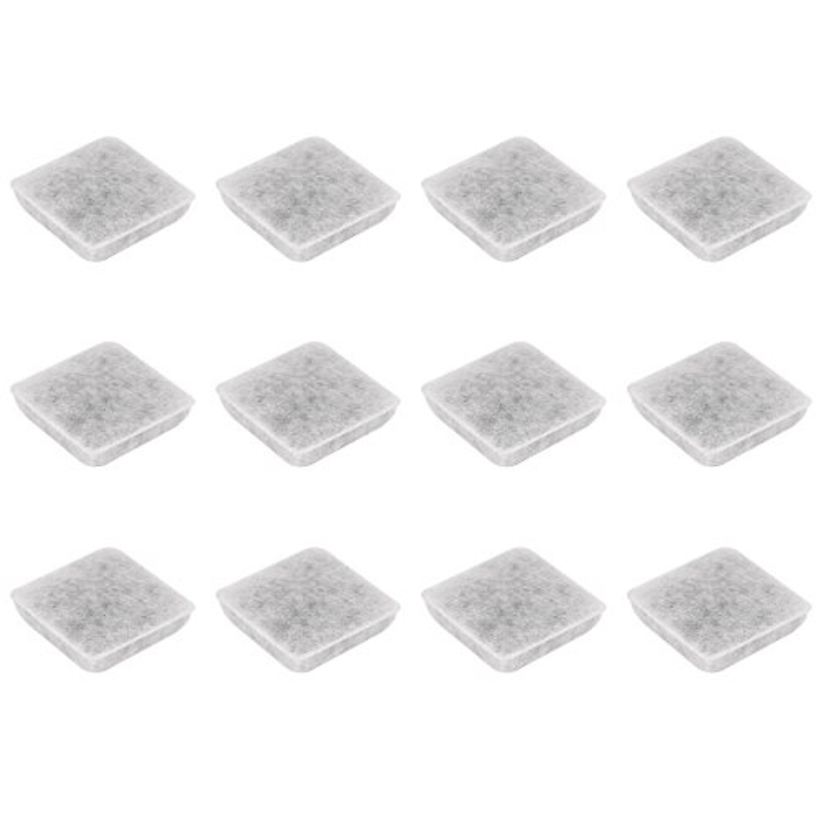 Nispira Premium Charcoal Water Filter Replacement Compatible with Petmate Replendish Mason Pet Fountains, 12 pk