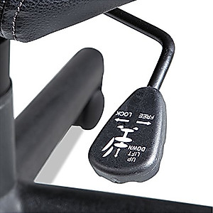 OIF ST4819 Executive Swivel/Tilt Chair, Fixed T-Bar Arms, Black