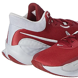 Nike Elevate 3 Men's Basketball Shoes (Team Red/University Red/Wolf Grey, us_Footwear_Size_System, Adult, Men, Numeric, Medium, Numeric_9_Point_5)