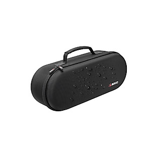 RLSOCO Hard Case for Dyson Supersonic Hair Dryer HD15 HD08 HD07 HD03 HD01 Nural, Portable Travel Storage Bag for Dyson Supersonic Hair Dryer - Fits Complete Supersonic Accessories (Black)
