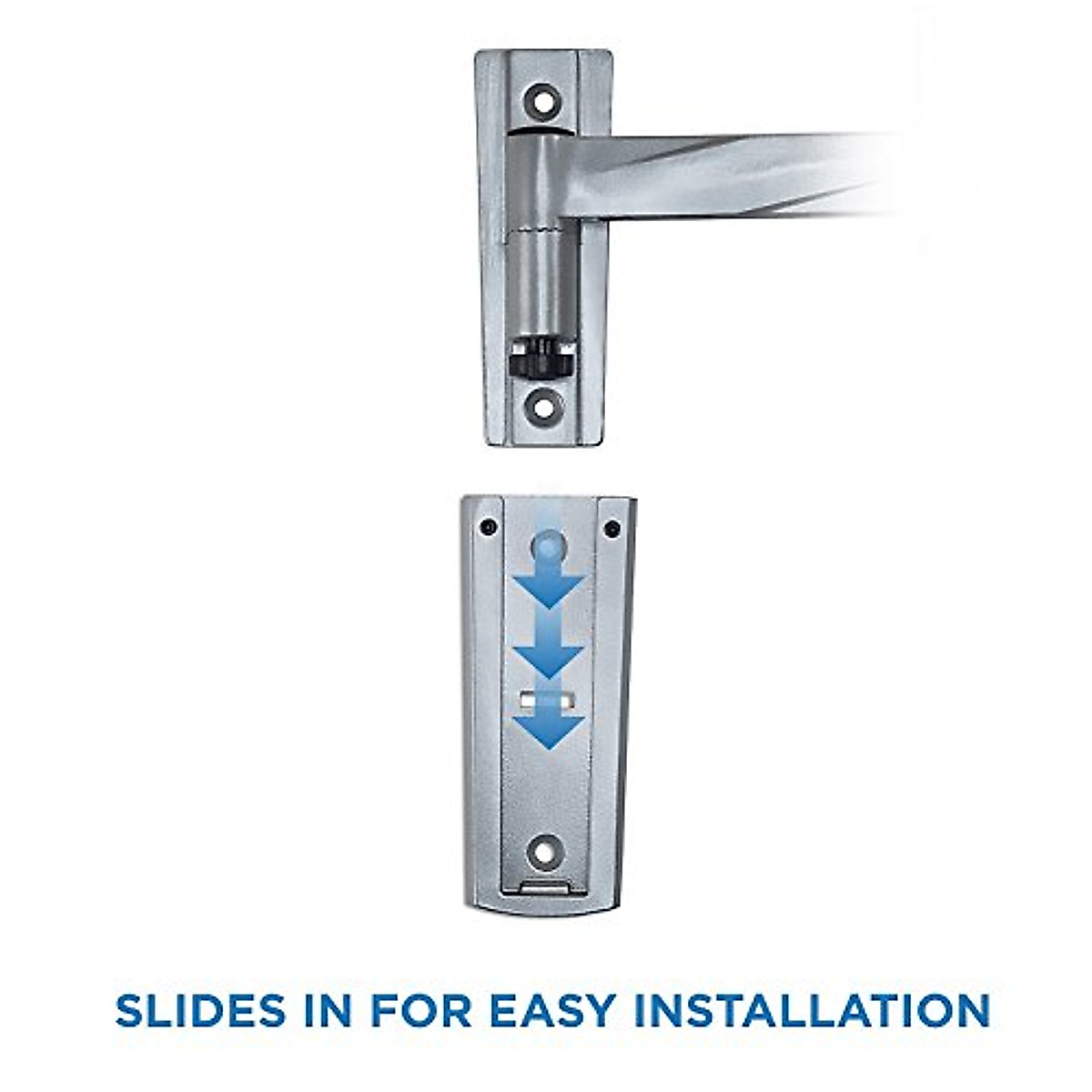 Mount-It! RV TV Mount, Lockable Full Motion TV Wall Mount Designed Specifically for RV or Mobile Home Use Single Arm Tilting and Swiveling 42 Inches Max, 33 Lb Capacity, VESA 200 Compatible