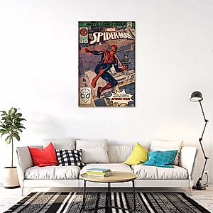 Spider Man Comic Book Cover Poster, Size 24x36 (Spider-Man)