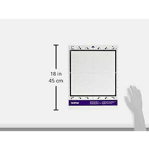 BROTHER ScanNcut SDX Series 12 x 12-inch Standard Adhesive Mount, 30, 5x30, 5cm, Purple/White