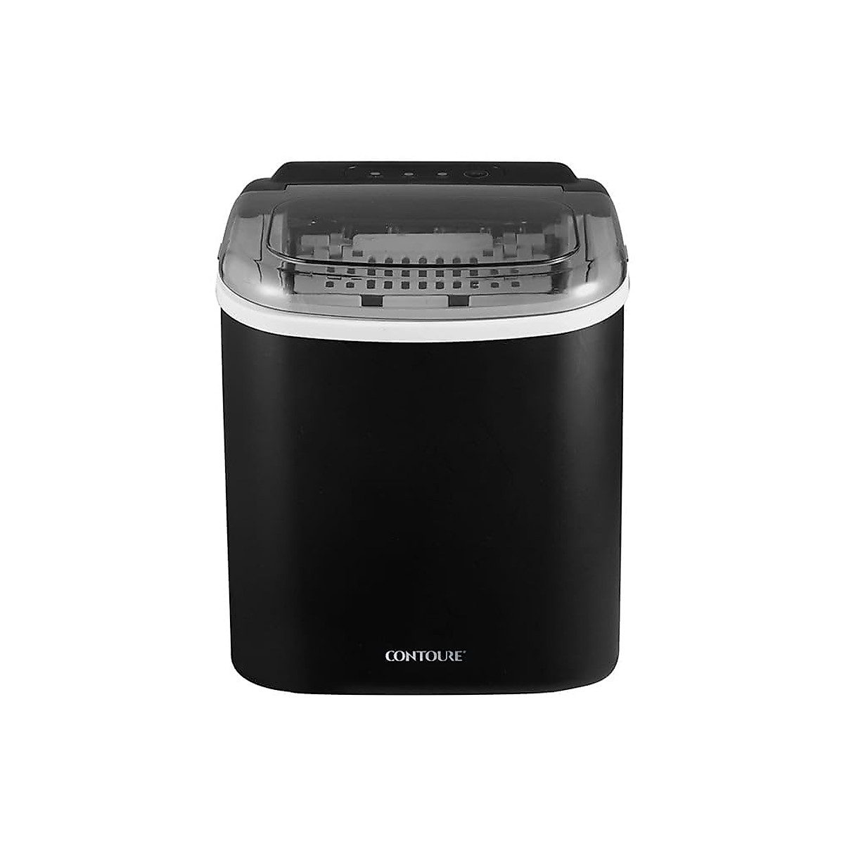 CONTOURE RV Ultra-Compact Portable Ice Maker | Perfect for RV's | Produces 26 lbs. of Ice Daily | Convenient Handle and Electronic Controls | ICE-50BK