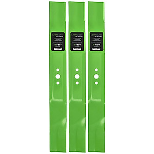 8TEN LawnRAZOR Mower Blade for AYP Craftsman Husqvarna 22 inch Deck 701213 850973 532406713 (Medium Lift) 3 Pack