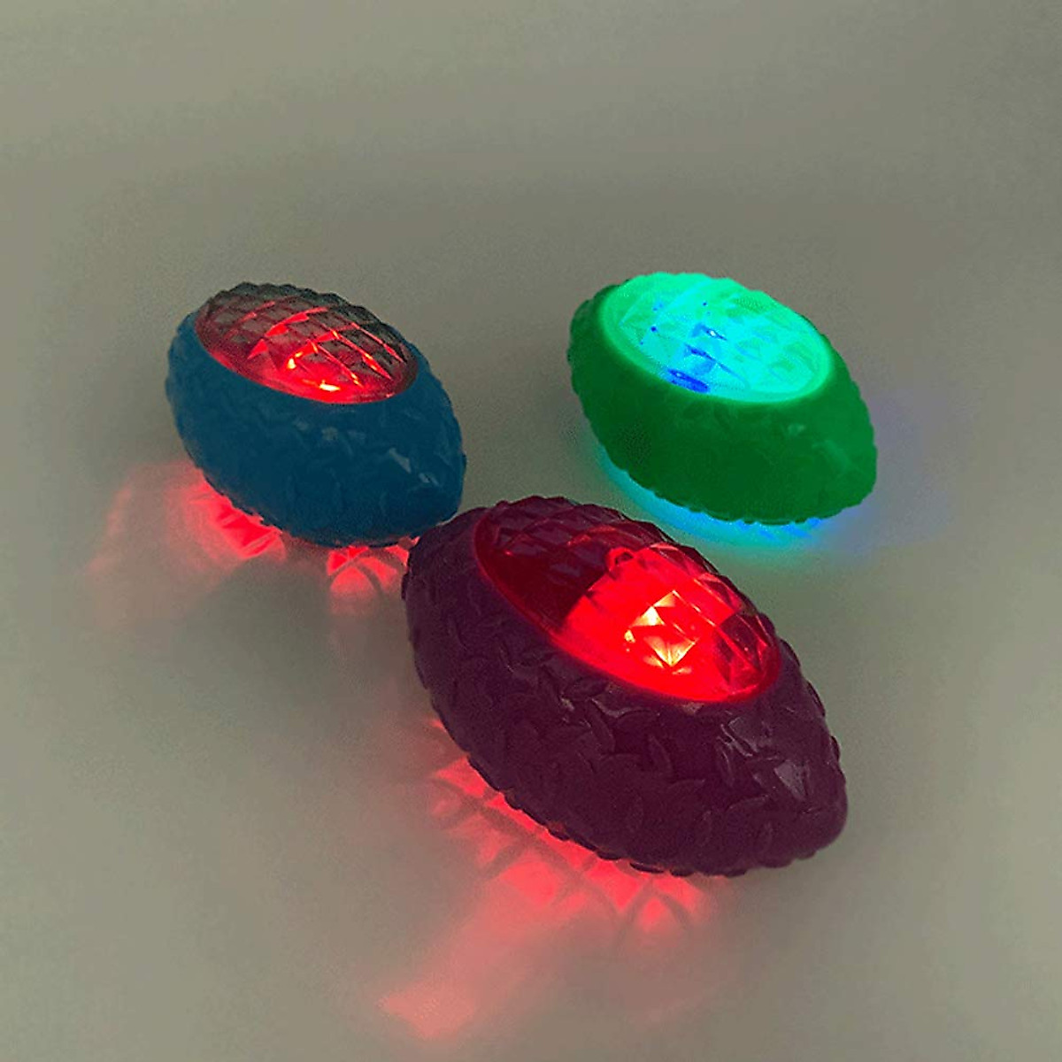 POPETPOP 3pcs Dog Teasing Toys Dog Bones Cleaning Tool Cleaning Toy Chew Toys for Large Dogs Dog Rugby Dog Balls Pet Interactive Dog Dental Sticks Light up Pet Cat Ball for Dogs