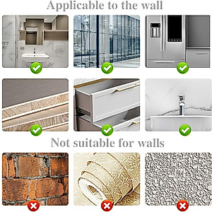 5Pcs Transparent Shower Shelf Adhesive Replacement, No Drilling for Caddy Bathroom Shelf Basket and Kitchen Racks of Waterproof Adhesive Shower Hooks Compatible with YASONIC YS-K403 (5.51x2.36in)