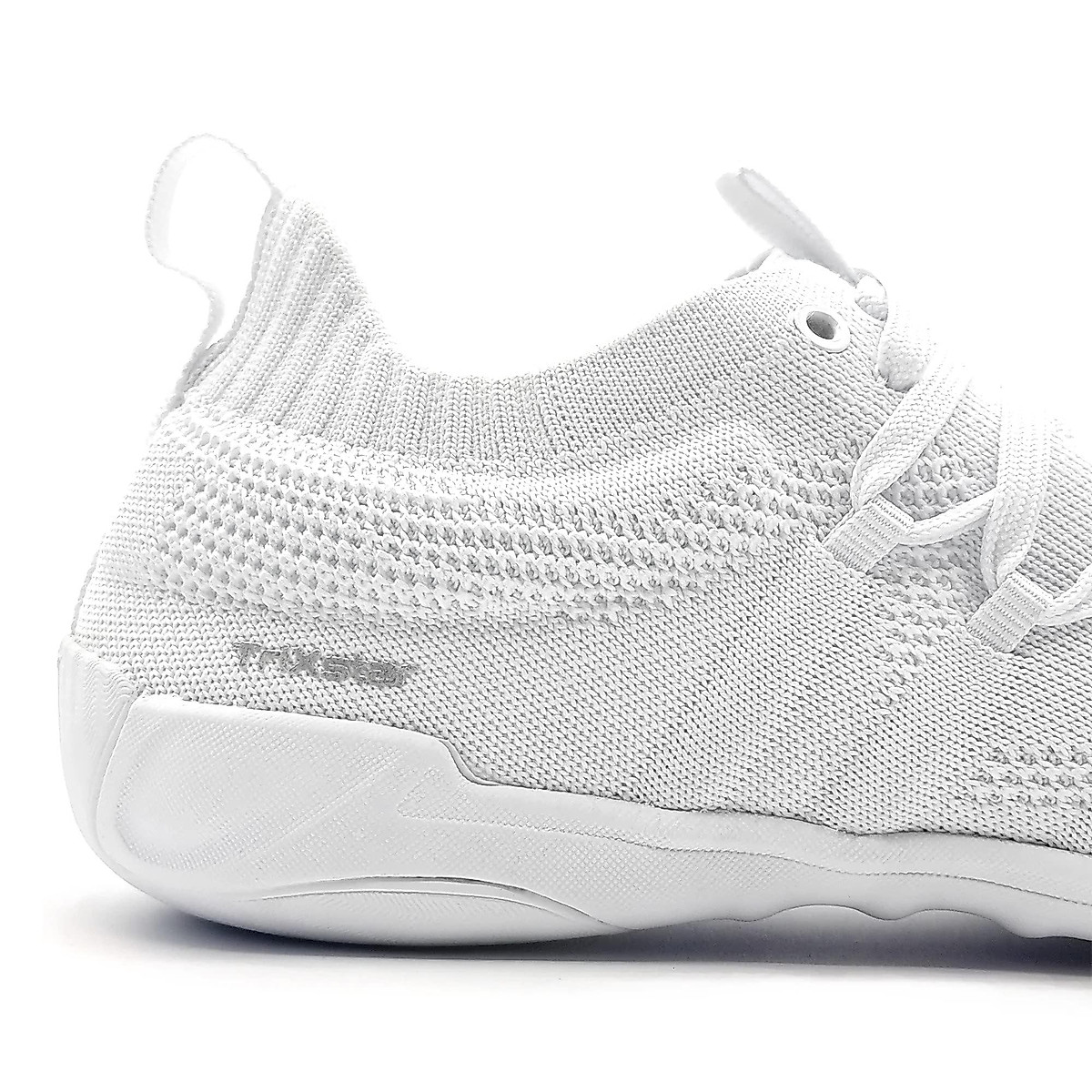 TriXstar Altair Unisex Premium Cheer Shoes, Cheerleading Sneakers Lightweight Lace Up Shoe for Men and Women, Superior Functional Design, White