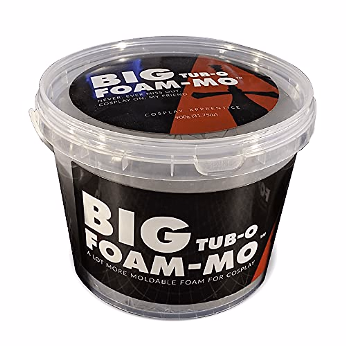 Cosplay Apprentice - Foam-mo, Foam Clay Cosplay, Lightweight Sculpting Foam, Air Dry Clay for Cosplay and Costumes, 900g