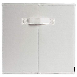 E-Living Store Collapsible Storage Bin Cube for Bedroom, Nursery, Playroom and More 13x13x13" - Flamingo