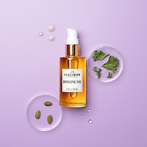 CURLSMITH – Bonding Oil, Lightweight Finishing Oil, For All Hair Types Including Dry & Damaged (60ml/2 fl oz)