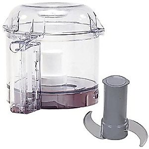 Robot Coupe R2B CLR Commercial Cutter Mixer with 3-Quart Clear Polycarbonate Bowl, 1-HP, 120-Volts
