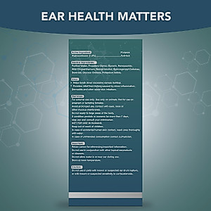 NOVEHA Pet Ear Drops with 1% Hydrocortisone | Ear Cleaner for Dogs & Cats for Earwax buildup, No-Sting Formula, Calms Itch & Reduces Painful Ear Infections 60mL (60ml (Pack of 1))