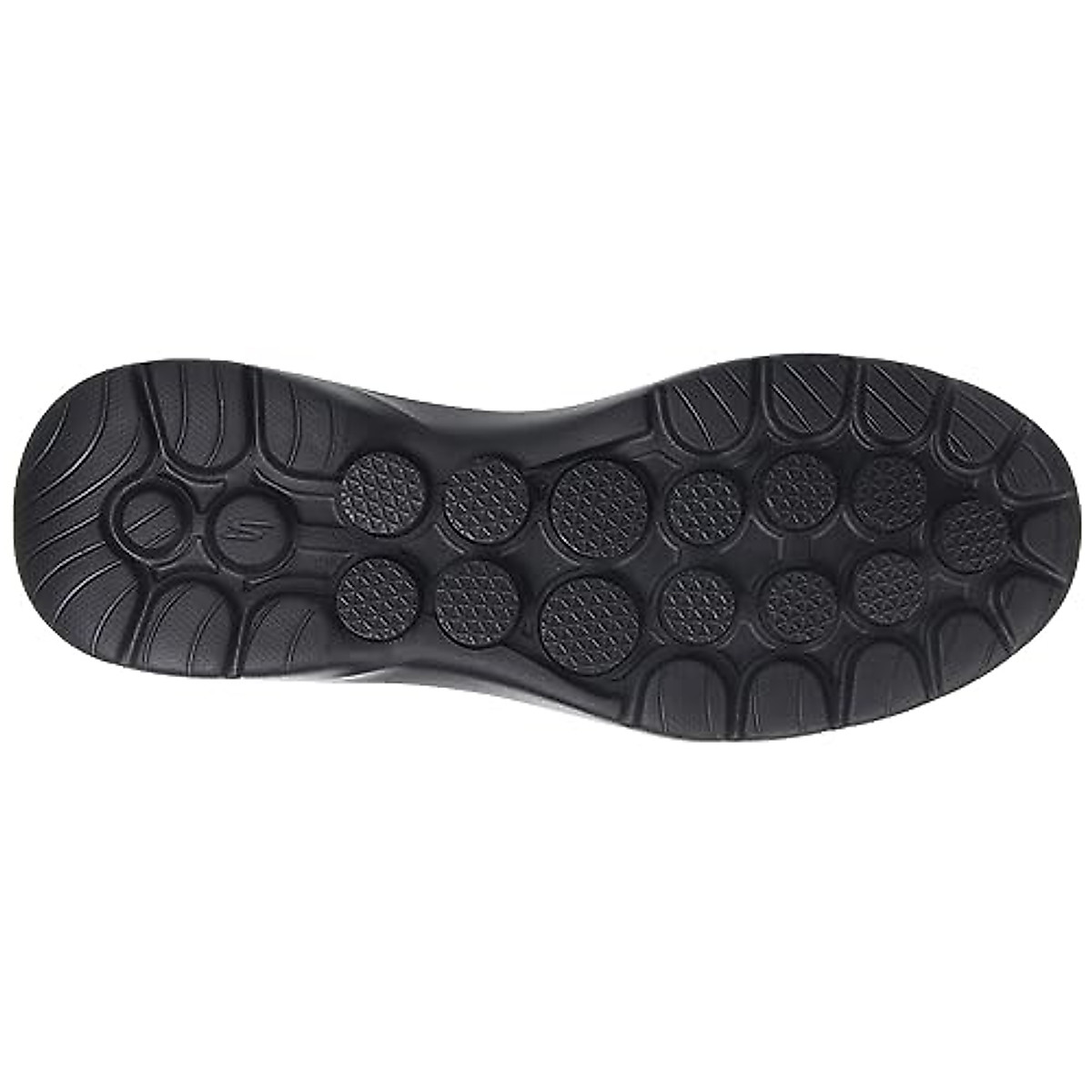 Skechers mens Gowalk 6 - Stretch Fit Slip-on Athletic Performance Walking Shoe, Black, 9 X-Wide US