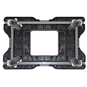 SNAP-LOC 1200 LB Professional E-Track Dolly Black