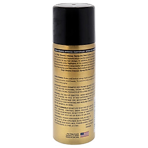 Salon Grafix High Beams Intense Temporary Spray - Black for Unisex - 2.7 oz Hair Color