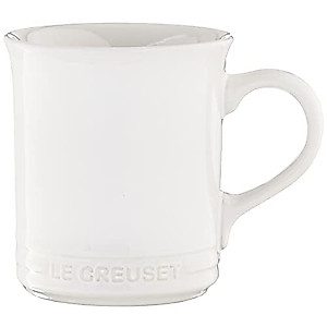 Le Creuset Stoneware Set of 4 Mugs, 14 oz. each, White