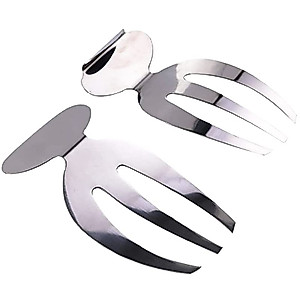 Salad hands, kitchen tools, salad claws, salad tongs, kitchen aid, revolving salad server, kitchen helper, salad tosser, salad forks, salad serving utensils, server claws