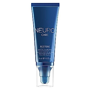 Paul Mitchell Neuro Restore HeatCTRL Overnight Repair Leave-In Treatment, Pillow-Safe + Residue-Free, Heat Repair For All Hair Types, Especially Damaged Hair, 2.5 fl. oz.