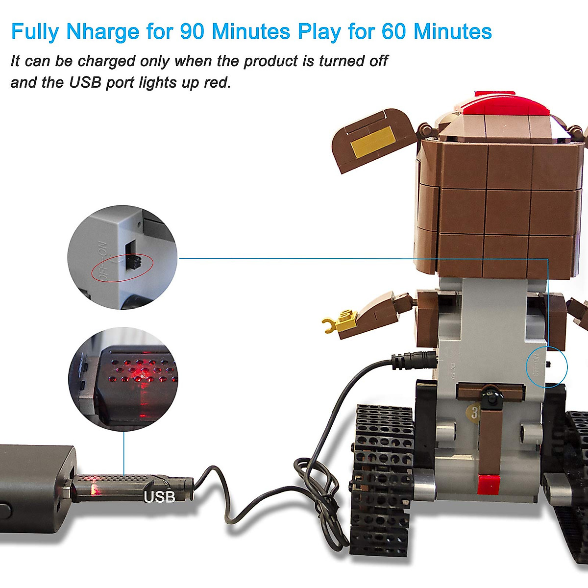 AMLINK Building Blocks Robot Toy Dog for Kids 8-12, STEM Robot Educational Science Set Toys Gift for 8 9 10 11 12 13 14 Year Old Boys and Girls (Dog)