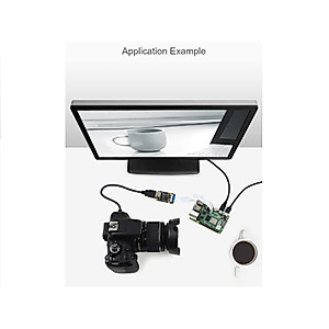 waveshare HDMI to CSI Camera Adapter, Support HDMI Input up to 1080p 30fps Compatible with Raspberry Pi 4B/3B+/3B/Pi Zero/Zero W,Raspberry Pi CSI Cameras