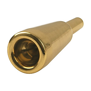 1Pcs Yootones 9.8mm Outer Diameter 3C Heavy-Duty Trumpet Mouthpiece Compatible with Trumpet Accessories (Gold)