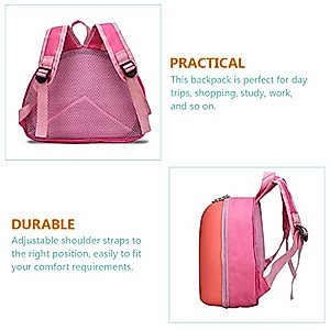 Toyvian Rainbow Backpack Kids girl birthday gift shoulder pack toy backpack School Bag