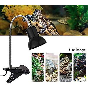 ECOSI 25W UVB Bulb UVA Light Halogen Basking Bulb Reptilian Lamp Lizard Lamp E27 UV Heating Lamp Spot Lamp Full Spectrum Sun Lamp Sunbathe Heat Bulb/Lamp/Light for Turtle Reptile Lizard Habitat-6 Pcs