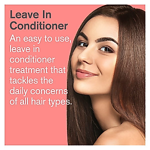 Leave in Conditioner - Intense Treatment, Anti-frizz Detangler Spray, Adds Deep Moisture & Shine to Dry, Damaged, Colored, Curly, Frizzy, Broken & Bleached Hair. Cruelty-free & 100% Vegan - 5.9 Fl.Oz