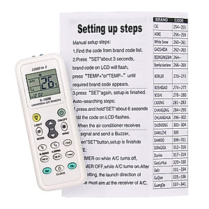 Universal Air Conditioner Remote Control A/C Conditioning Remote Controller for HAIER Mitsubishi Toshiba HITACHI Panasonic FUJITSU LG Sharp Samsung AUX GREE SANYO A/C Remote Control