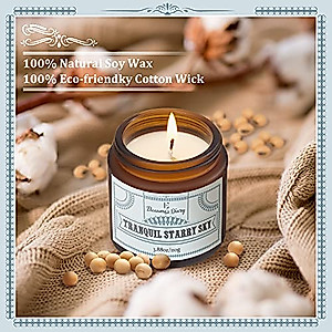 Scented Candles Gift Set, Eleanore's Diary Aroma Candles Easter Gifts for Women, Natural Soy Wax Handmade Aromatherapy Candle, Candles for Home Scented, Anniversary Birthday Bath Gifts