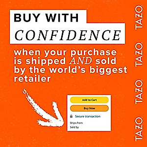 TAZO Tea Bags, Black Tea, Regenerative Organic Awake English Breakfast Tea, 16 Count (Pack of 6)