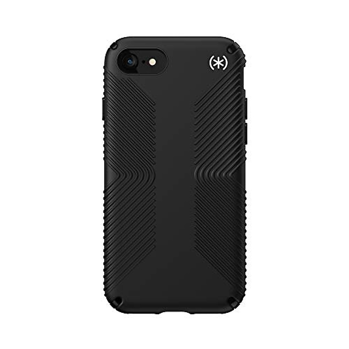 Speck iPhone SE Case - Drop Protection - Fits iPhone 8 & iPhone 7 & Phone SE (2022), iPhone SE (2020) - Scratch Resistant Cases - Slim with Extra Grip & Soft Touch Coating - Black Presido2