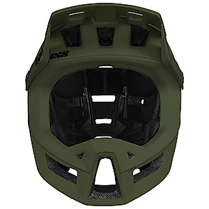 IXS Unisex Trigger FF MIPS (Olive,ML)- Adjustable with Compatible Visor 57-59cm Adult Helmets for Men Women