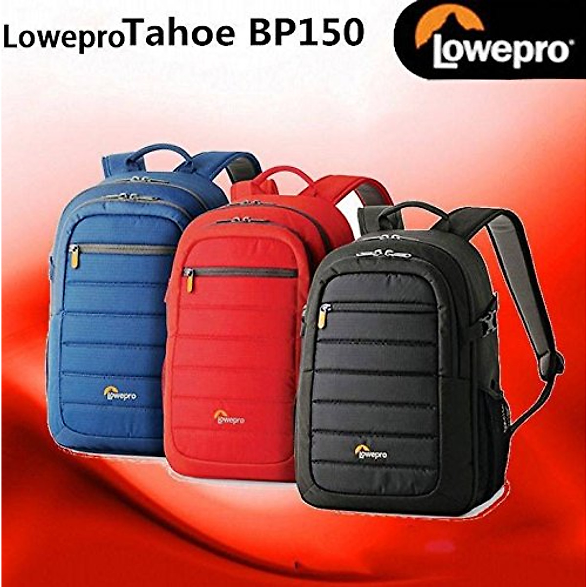 LowePro Tahoe BP 150. Lightweight Compact Camera Backpack for Cameras (Blue).