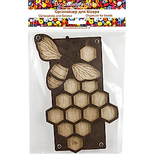 Bead Organizer Box, Wooden Bead Storage Box, Seed Organizer Storage Box