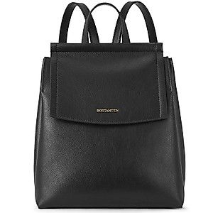 BOSTANTEN Backpack Purse for Women Leather Backpack Fashion Travel Bag Ladies Shoulder Bags