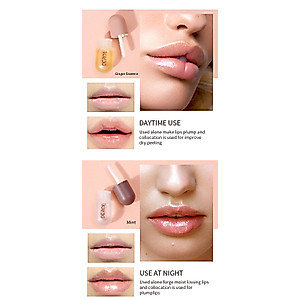 ANMANSY Lip Plumper Set,Natural Lip Plumper and Lip Care Serum,Lip Mask,lip gloss,Lip Enhancer for Fuller,lip filler,To Create Plump Lips,Reduce Fine Lines and Moisturize,Increased Elasticity Lip