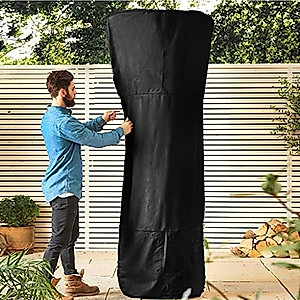 YLYAJY Home Outdoor Anti Dust Waterproof Patio Heater Cover Accessories Multi Function Garden Canopy Terrace Porch Durable