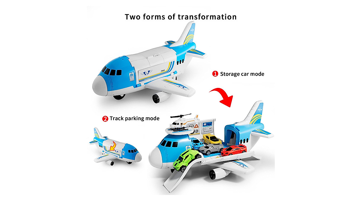 LOVE LIFE Airplane Toy Set - Fun for Kids Age 3-10