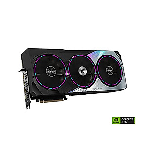 GIGABYTE GV-N4090AORUS M-24GD AORUS GeForce RTX 4090 Master 24G Graphics Card, 3X WINDFORCE Fans, 24GB 384-bit GDDR6X, Video Card