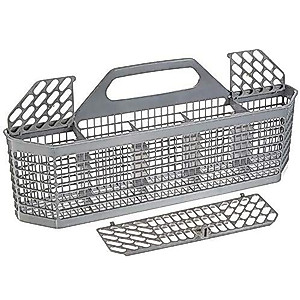 AUSUKY Kitchen Aid Dishwasher Silverware Basket Filter Basket Flatware Organizers